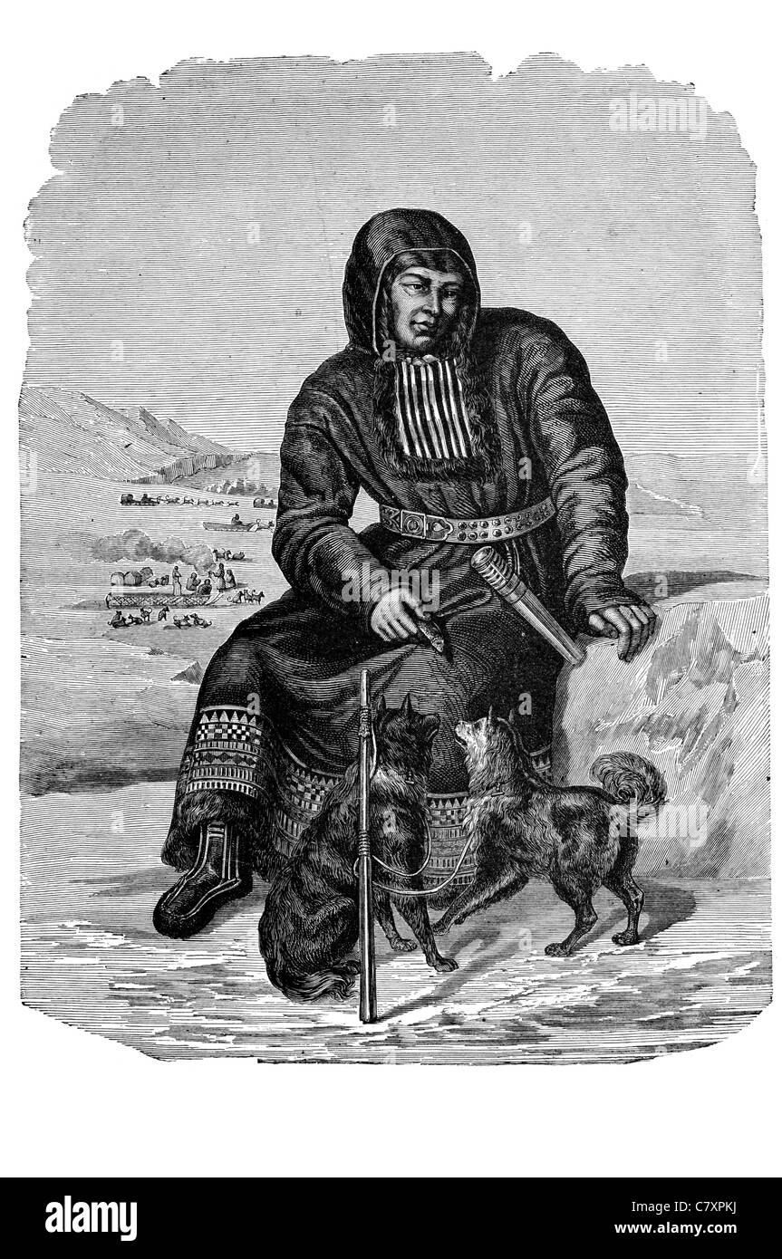 Itelmen Kamchadal ethnic group native aboriginal inhabitants Kamchatka ...