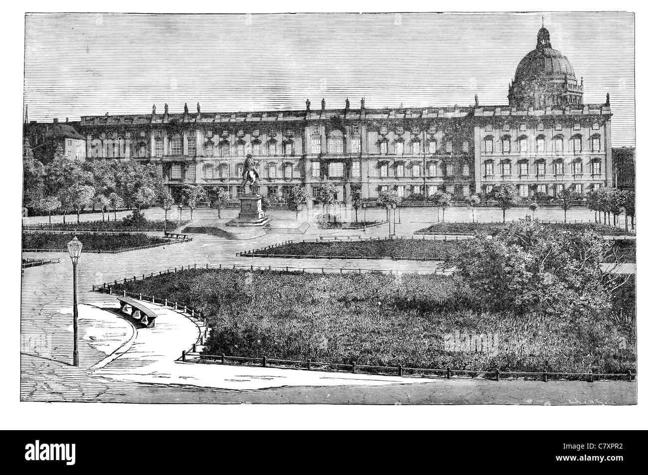 Stadtschloss berlin engraving hi-res stock photography and images - Alamy