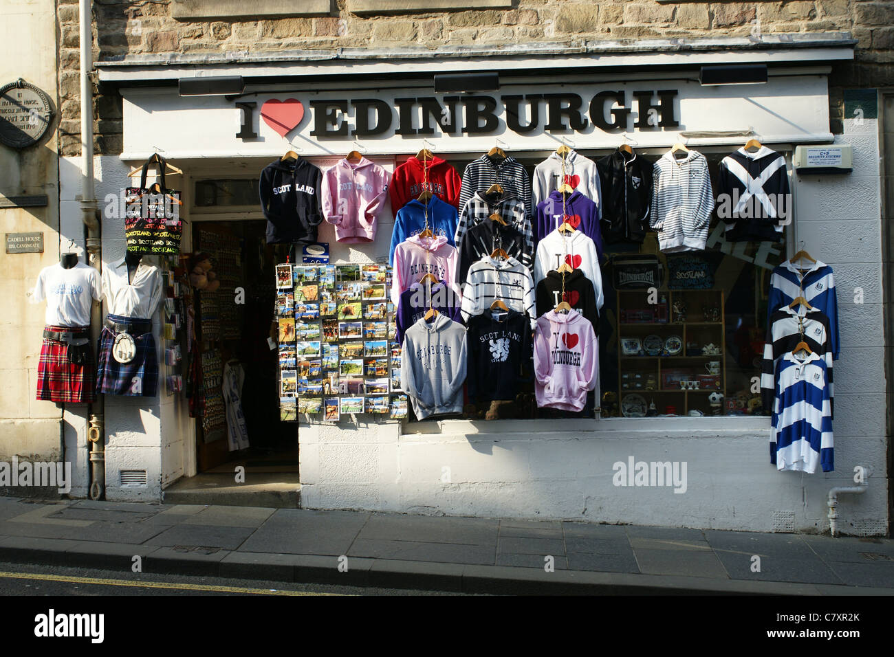 I Love Edinburgh Stock Photo - Alamy