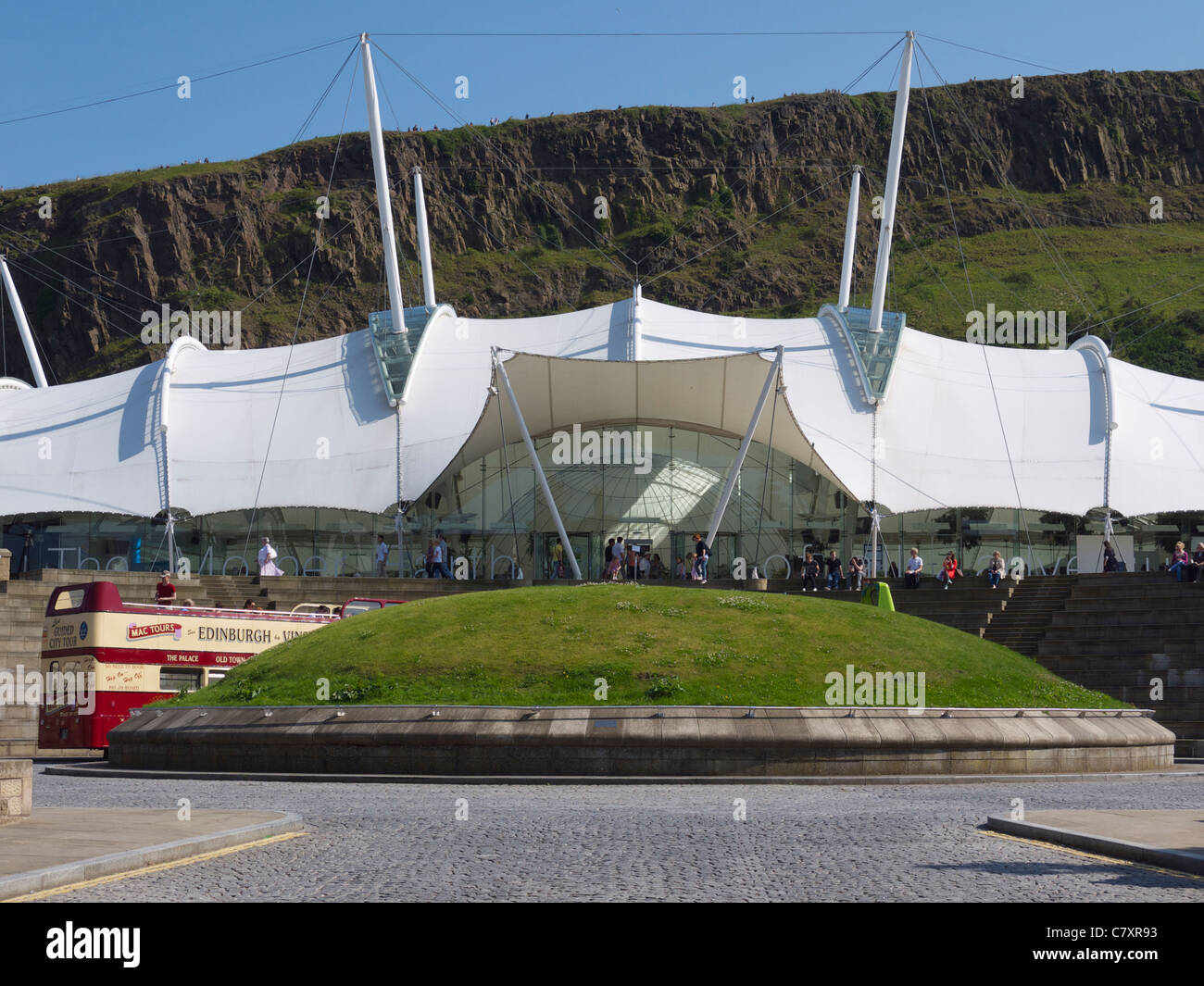 Our Dynamic Earth in Edinburgh Stock Photo - Alamy