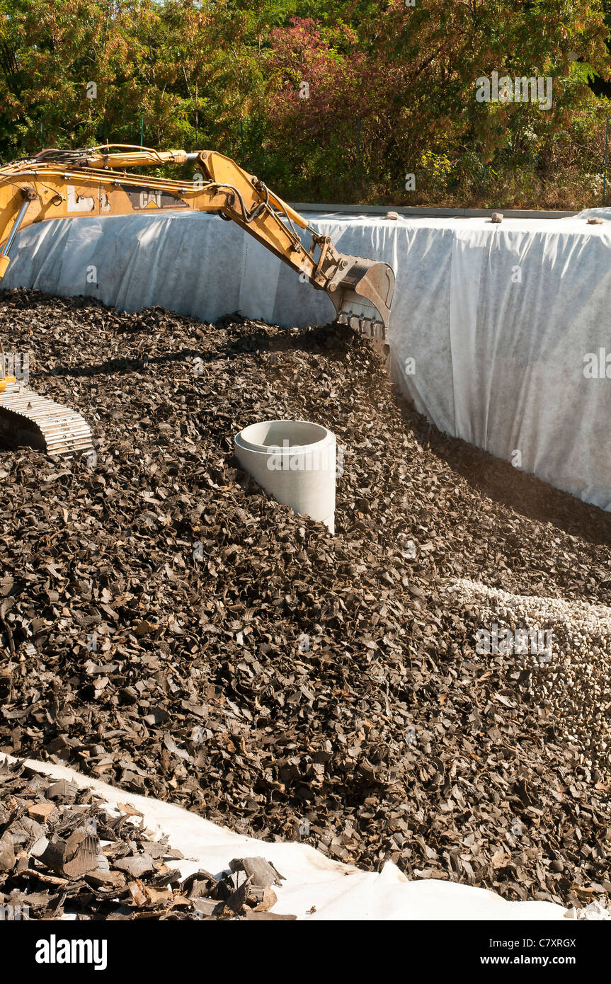 Rain retention basin hi-res stock photography and images - Alamy
