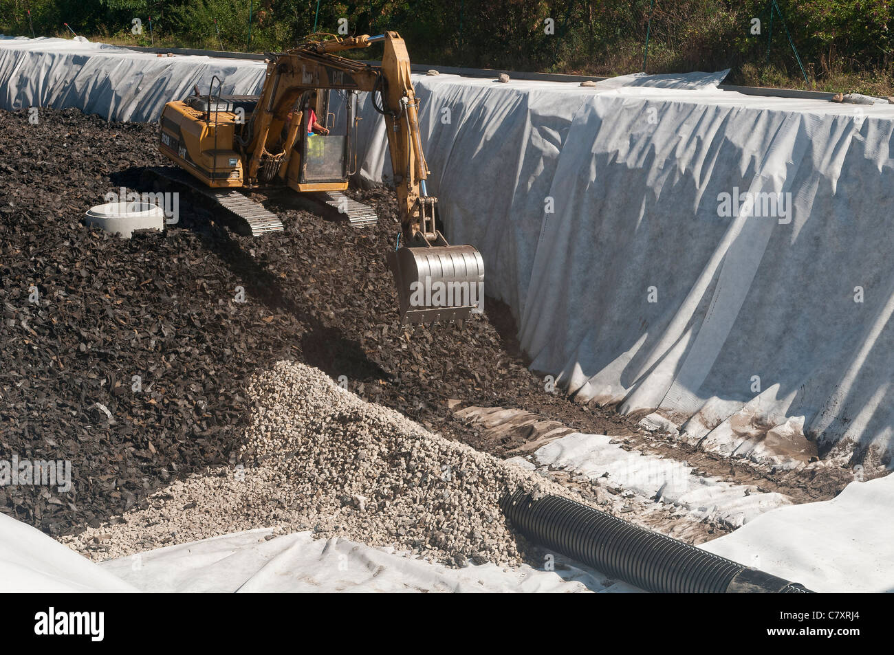 Rain retention basin hi-res stock photography and images - Alamy