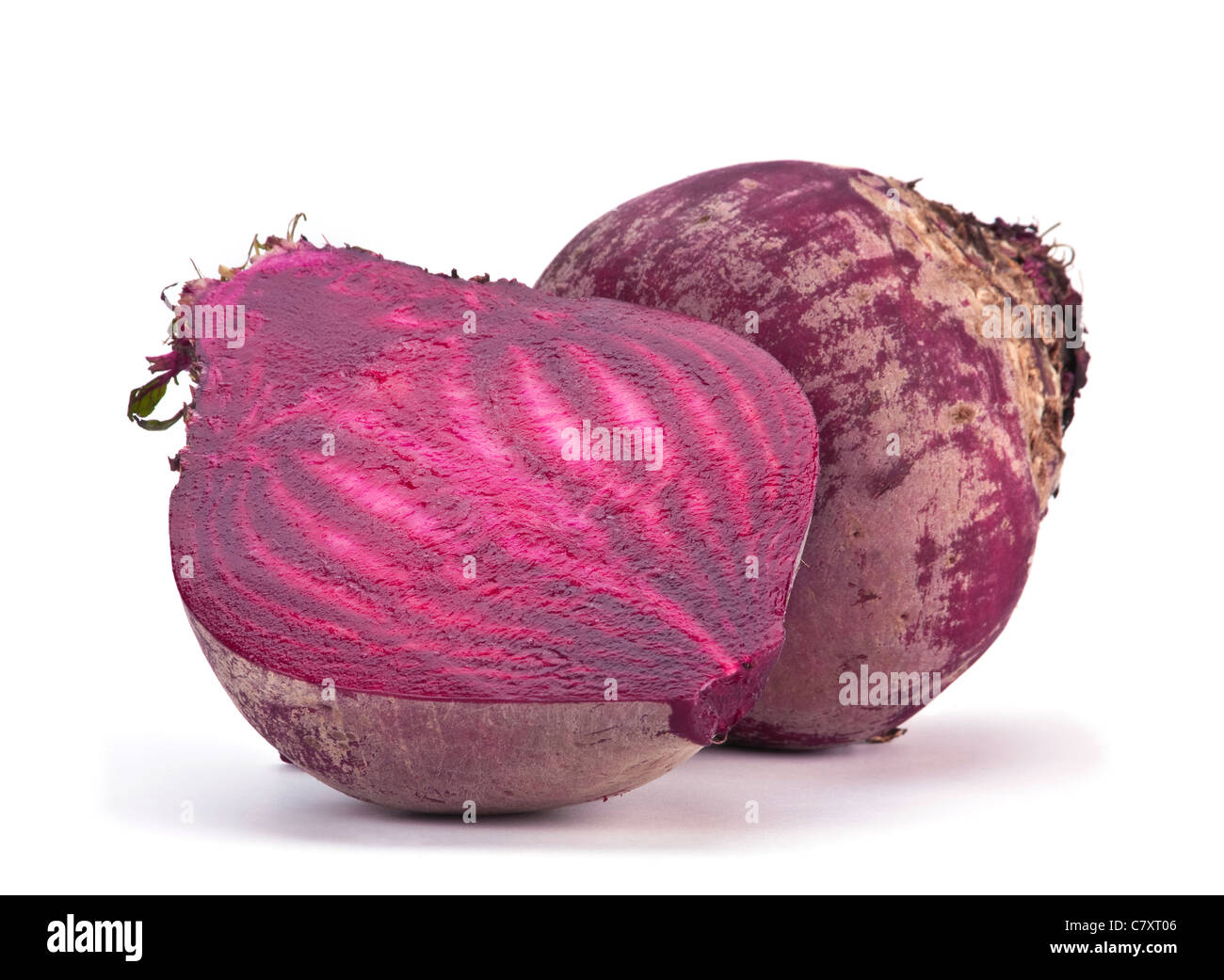 Ripe bet root vegetable isolated on white Stock Photo - Alamy