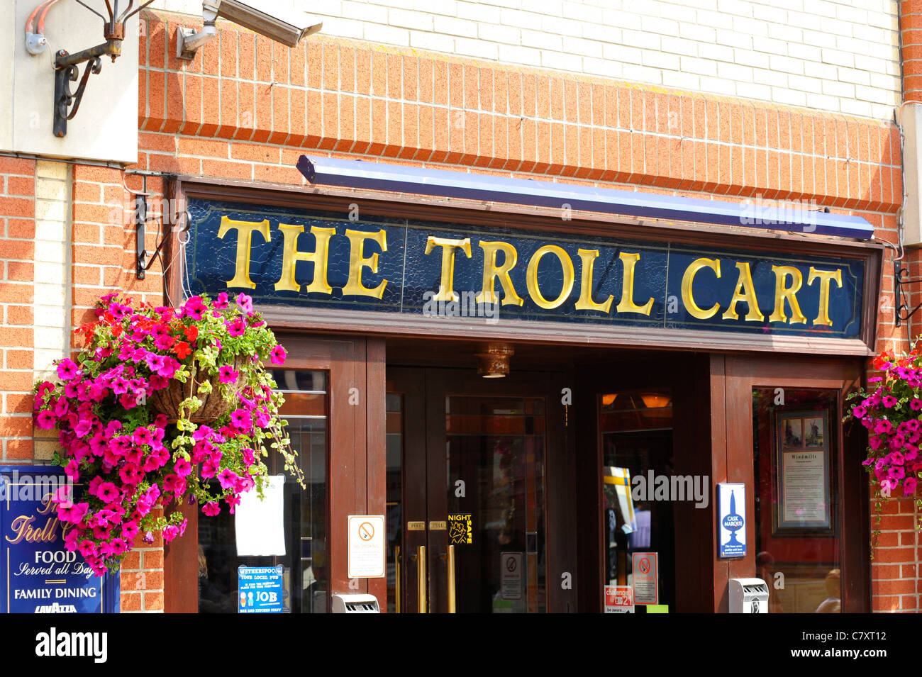 The Troll Cart Pub at Great Yarmouth Stock Photo - Alamy