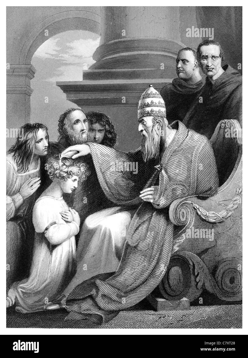 Saint leo iii hi-res stock photography and images - Alamy