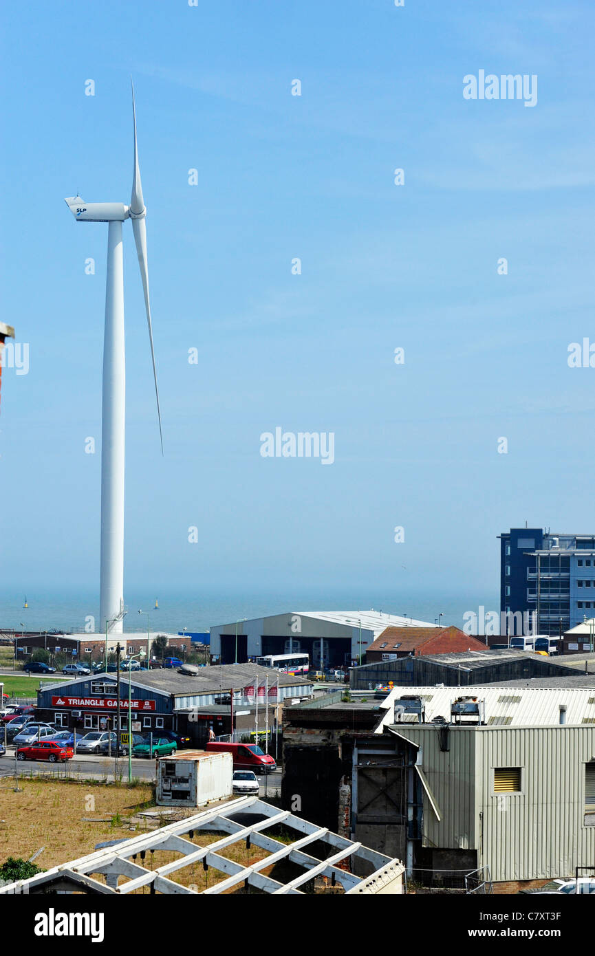 A Wind Turbine at Lowestoft, Norfolk, England Stock Photo - Alamy