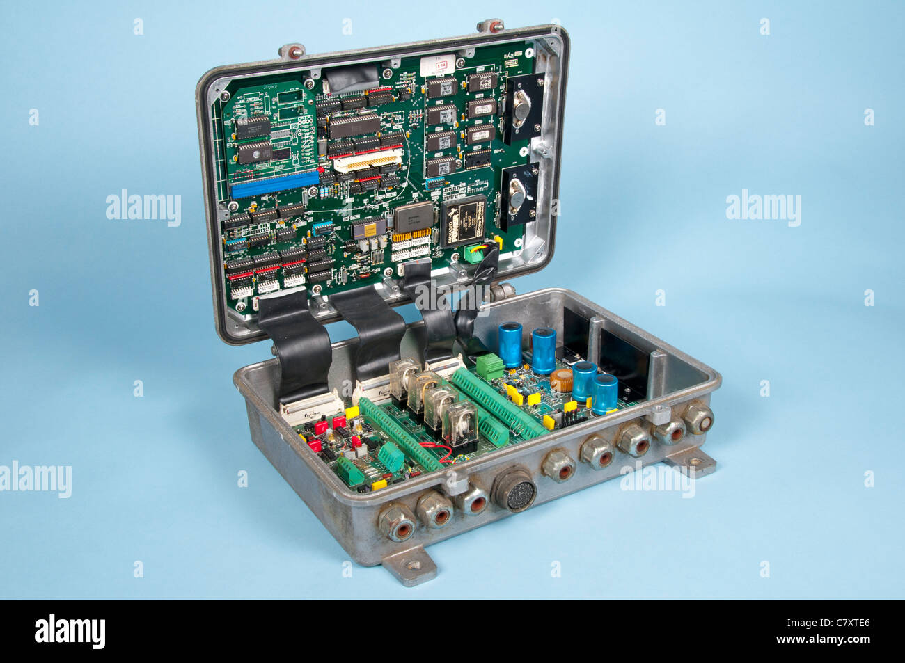 Industrial computer unit in a sealed weather proof housing designed for ...