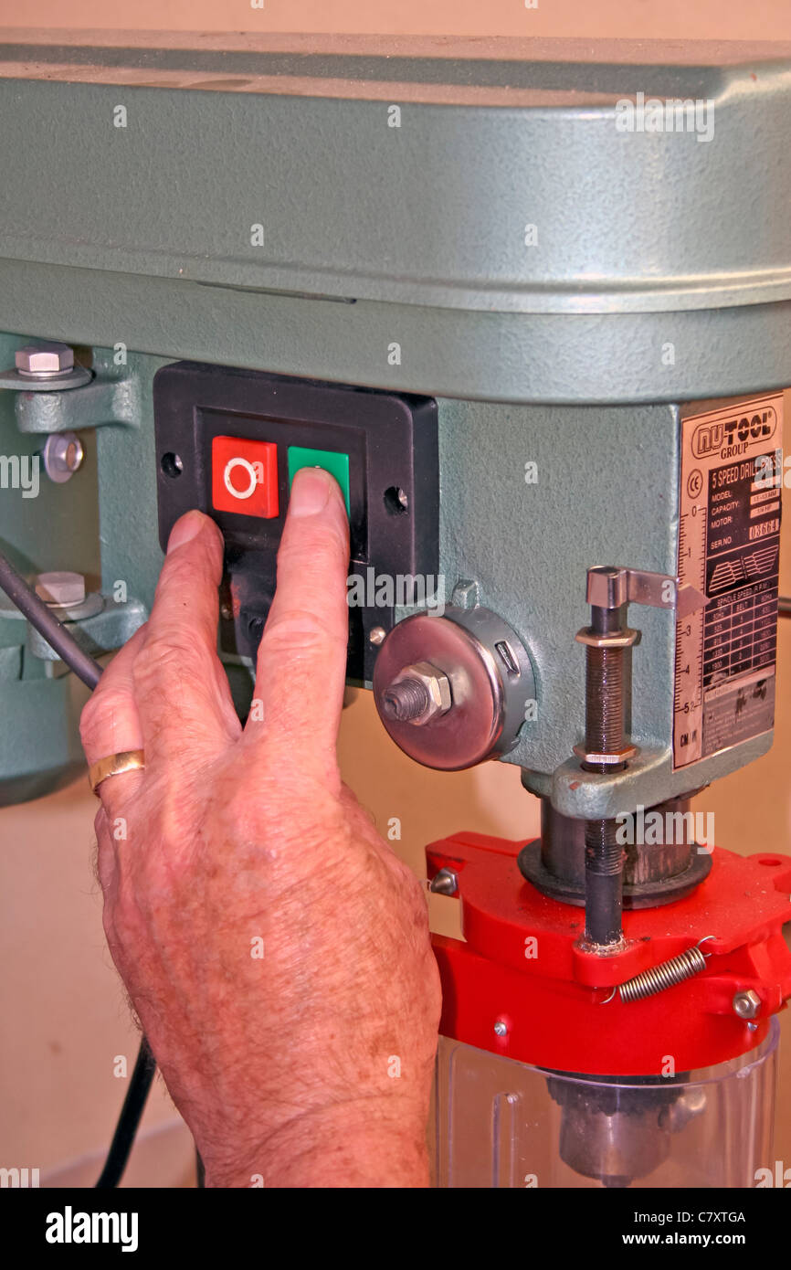 Pillar drill hi-res stock photography and images - Alamy