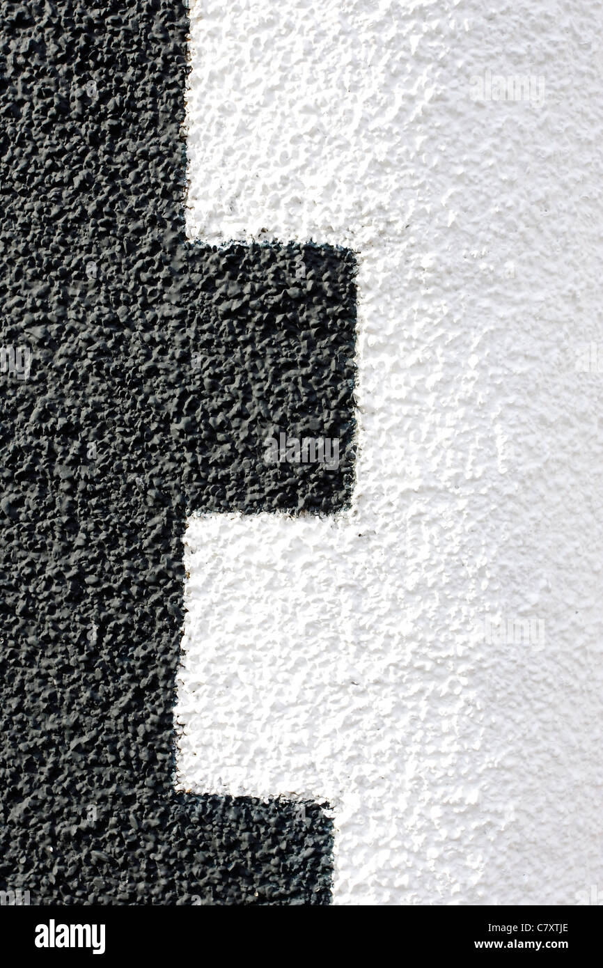 White pebble dashed wall hi-res stock photography and images - Alamy