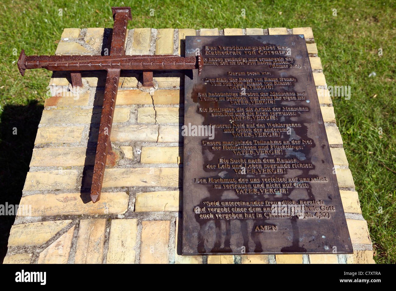 Coventry cross of nails hi-res stock photography and images - Alamy