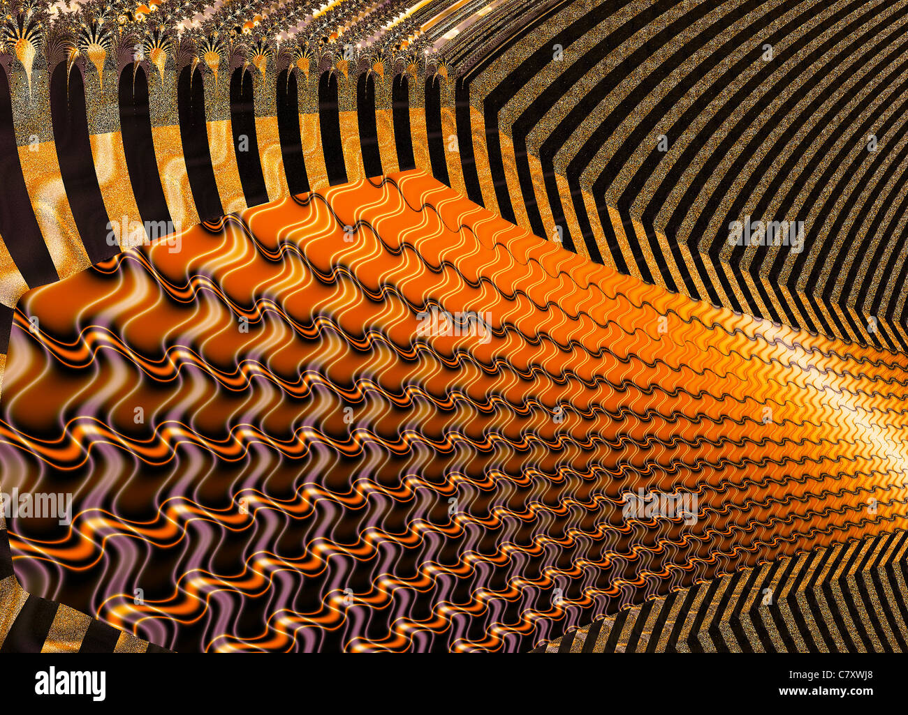 Metal cell background Stock Photo - Alamy