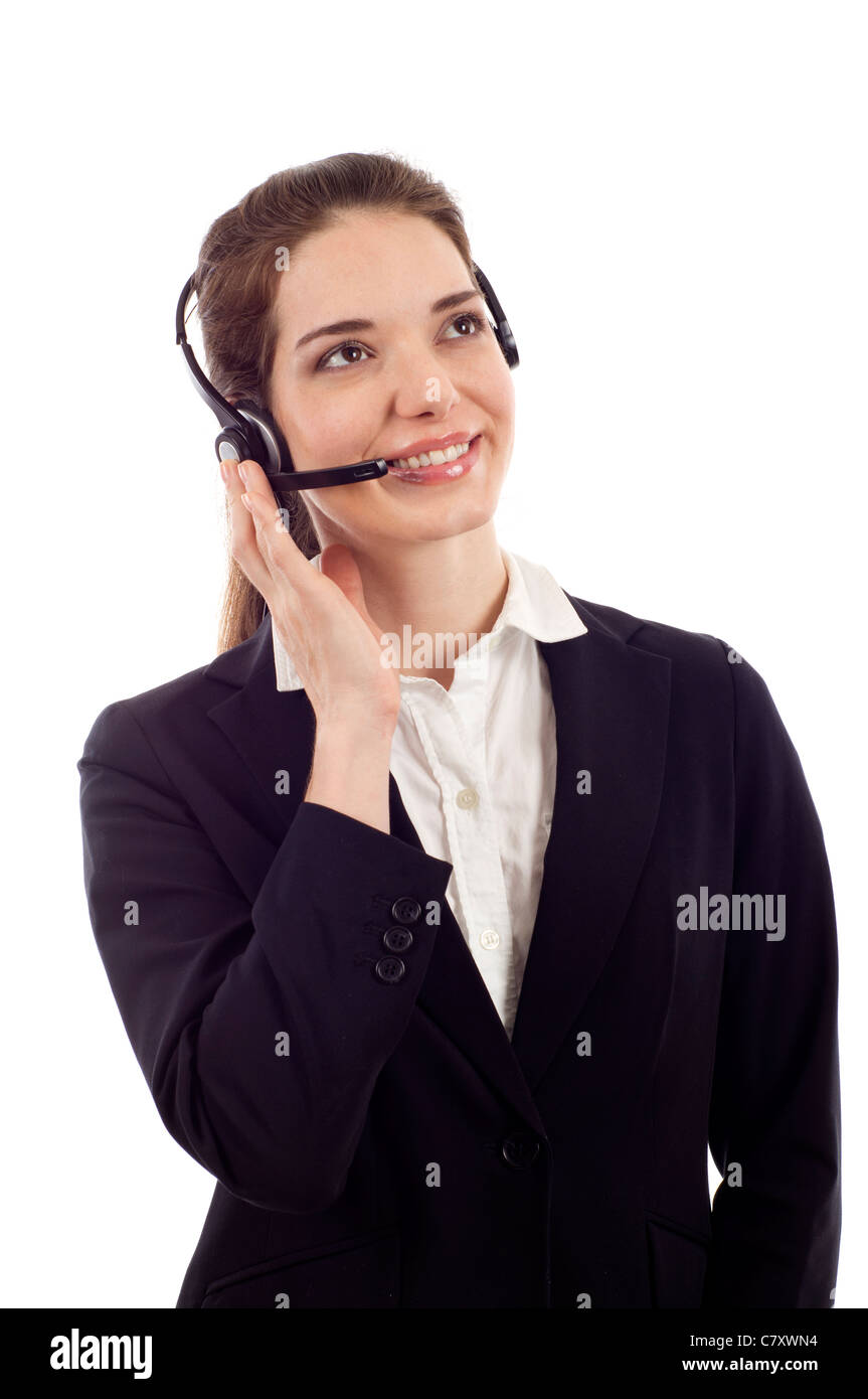 Customer service isolated hi-res stock photography and images - Alamy