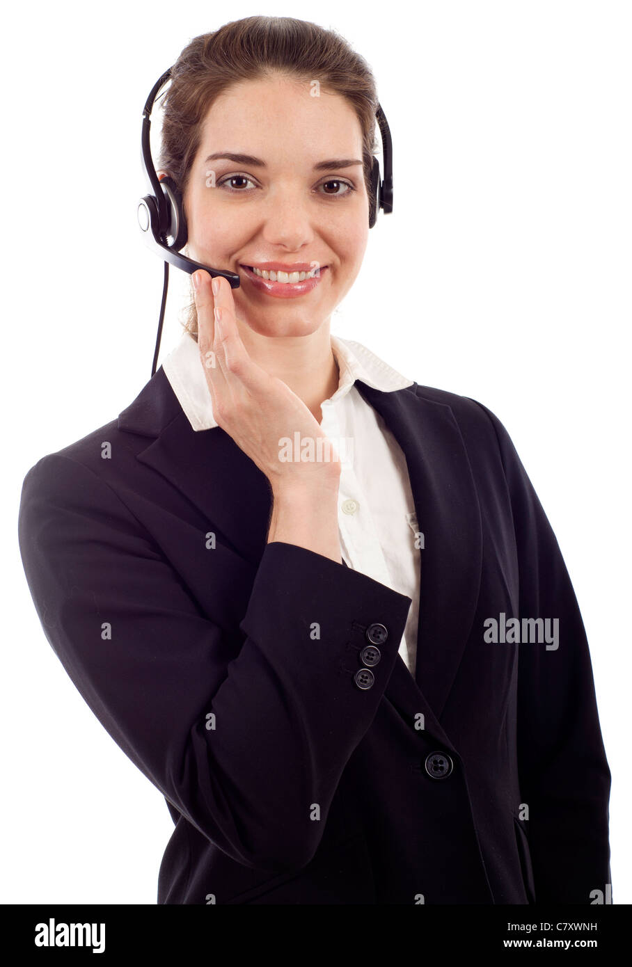 Customer service microphone hi-res stock photography and images - Alamy
