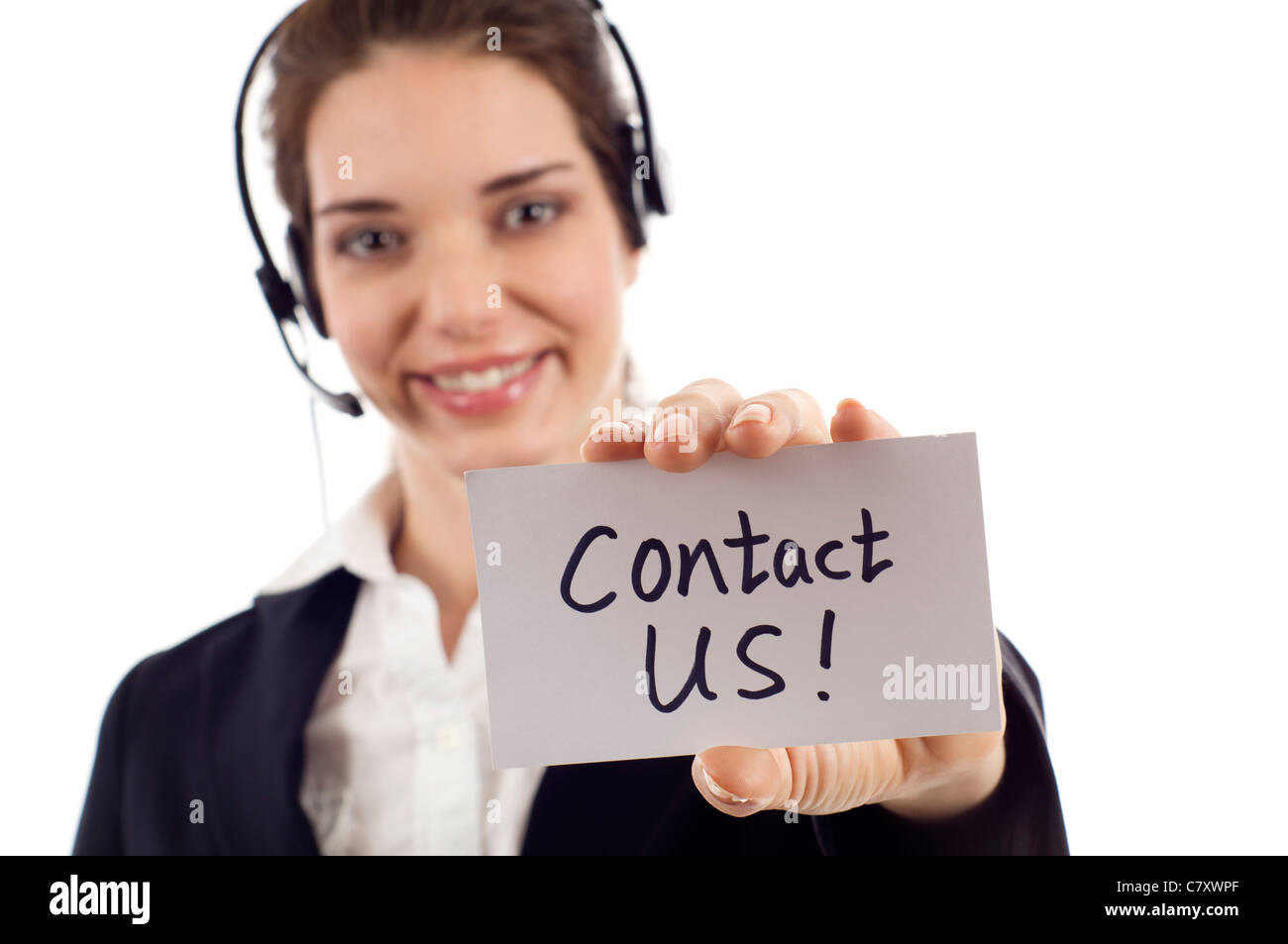 Service contact card hi-res stock photography and images - Alamy