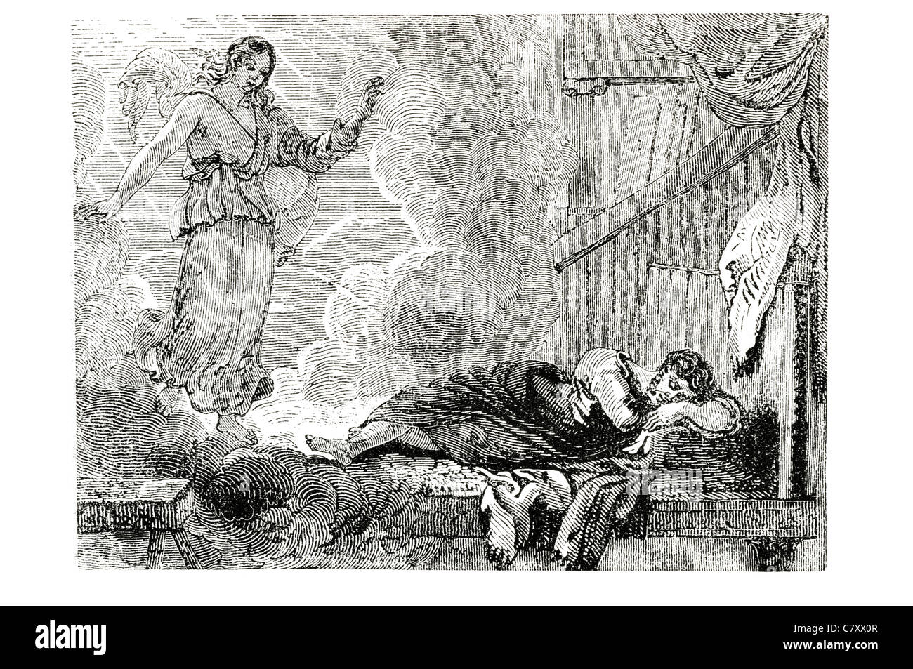 Angel appearing to joseph hi-res stock photography and images - Alamy