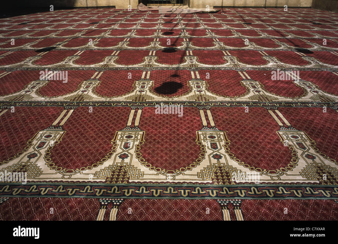 Interior al azhar mosque cairo egypt hi-res stock photography and ...