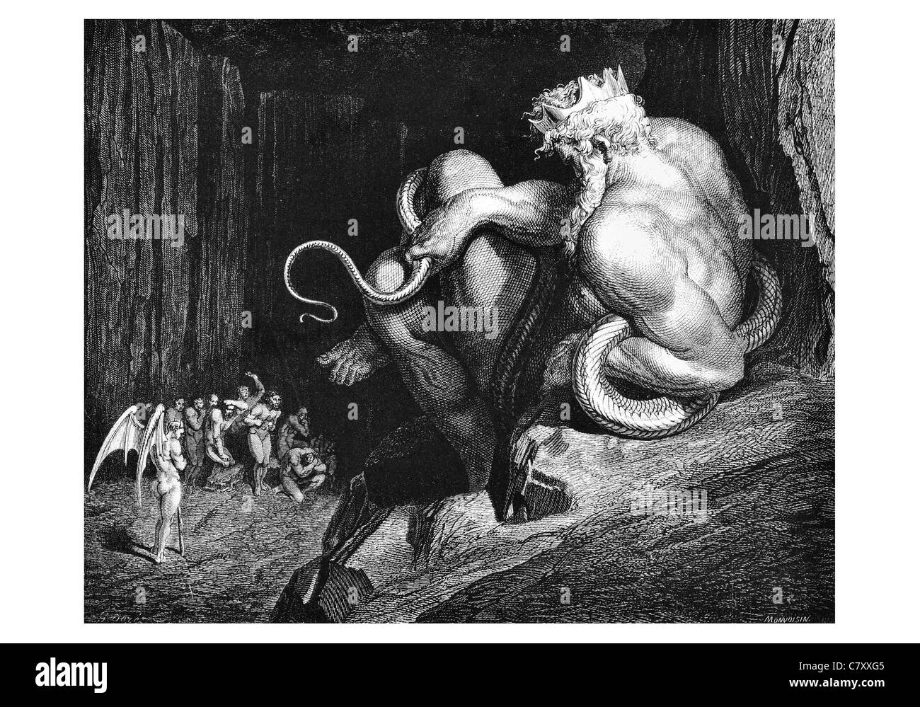 Gustave dore lucifer hi-res stock photography and images - Alamy