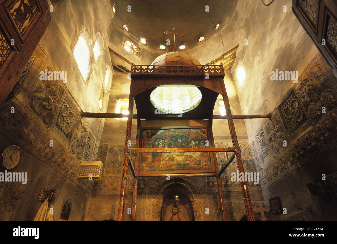 Egypt, Wadi Natrun. Syrian monastery Stock Photo - Alamy