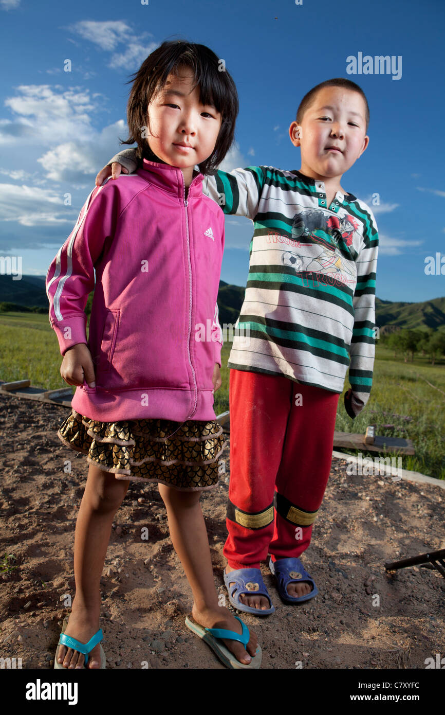 Mongolian child hi-res stock photography and images - Alamy