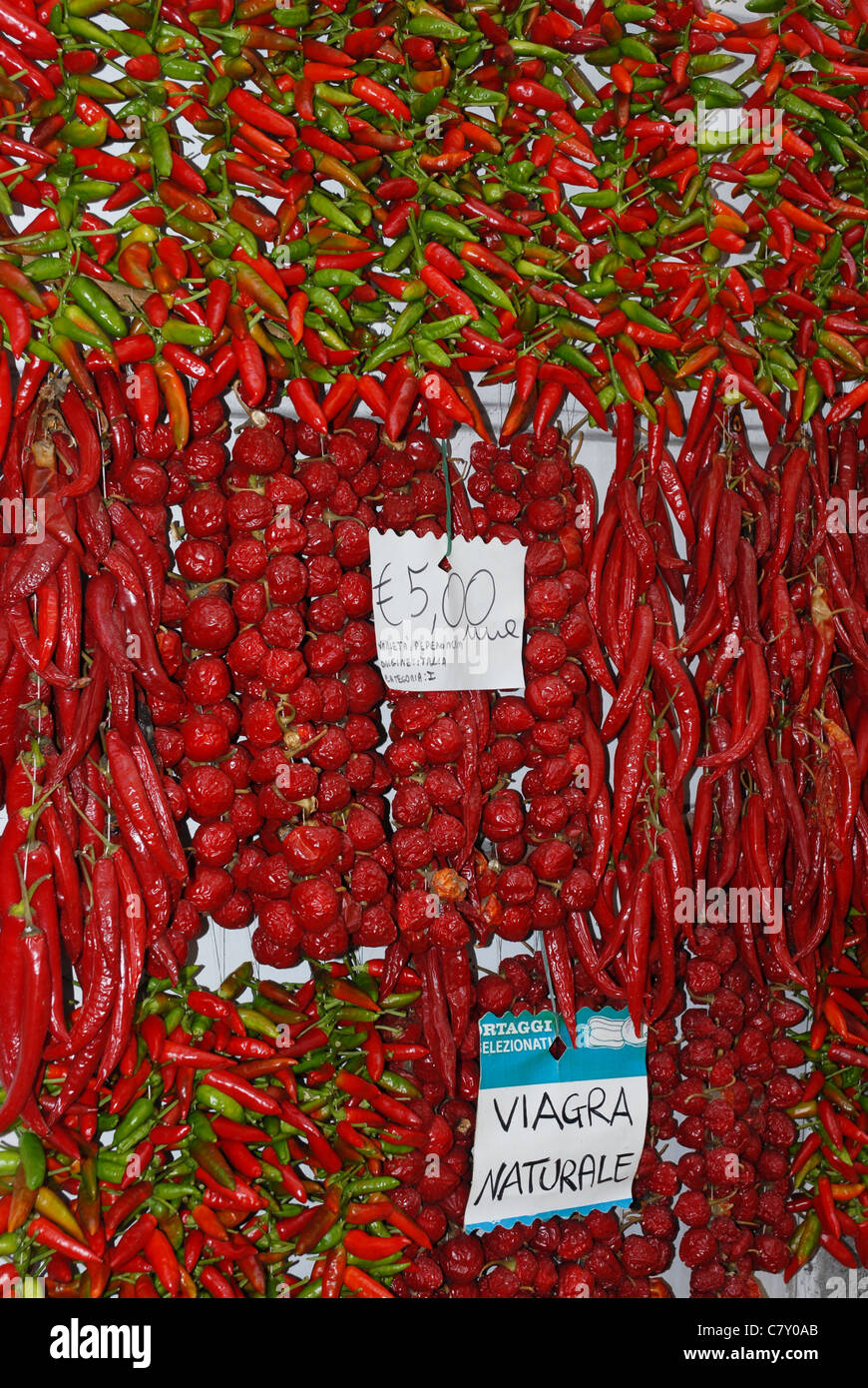 Amalfi italy chillies hi-res stock photography and images - Alamy