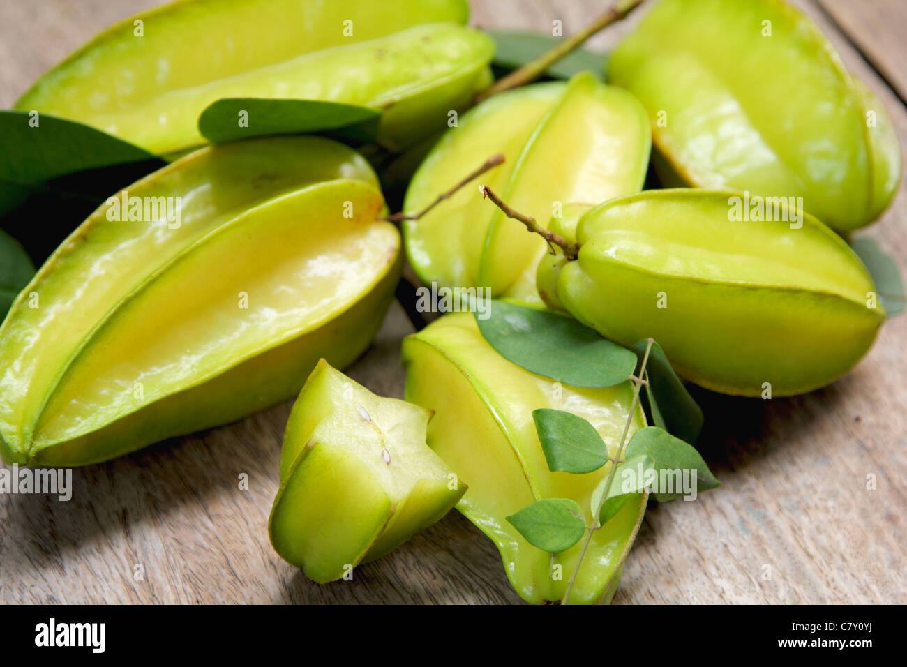 Carambola (Star Fruit Stock Photo - Alamy