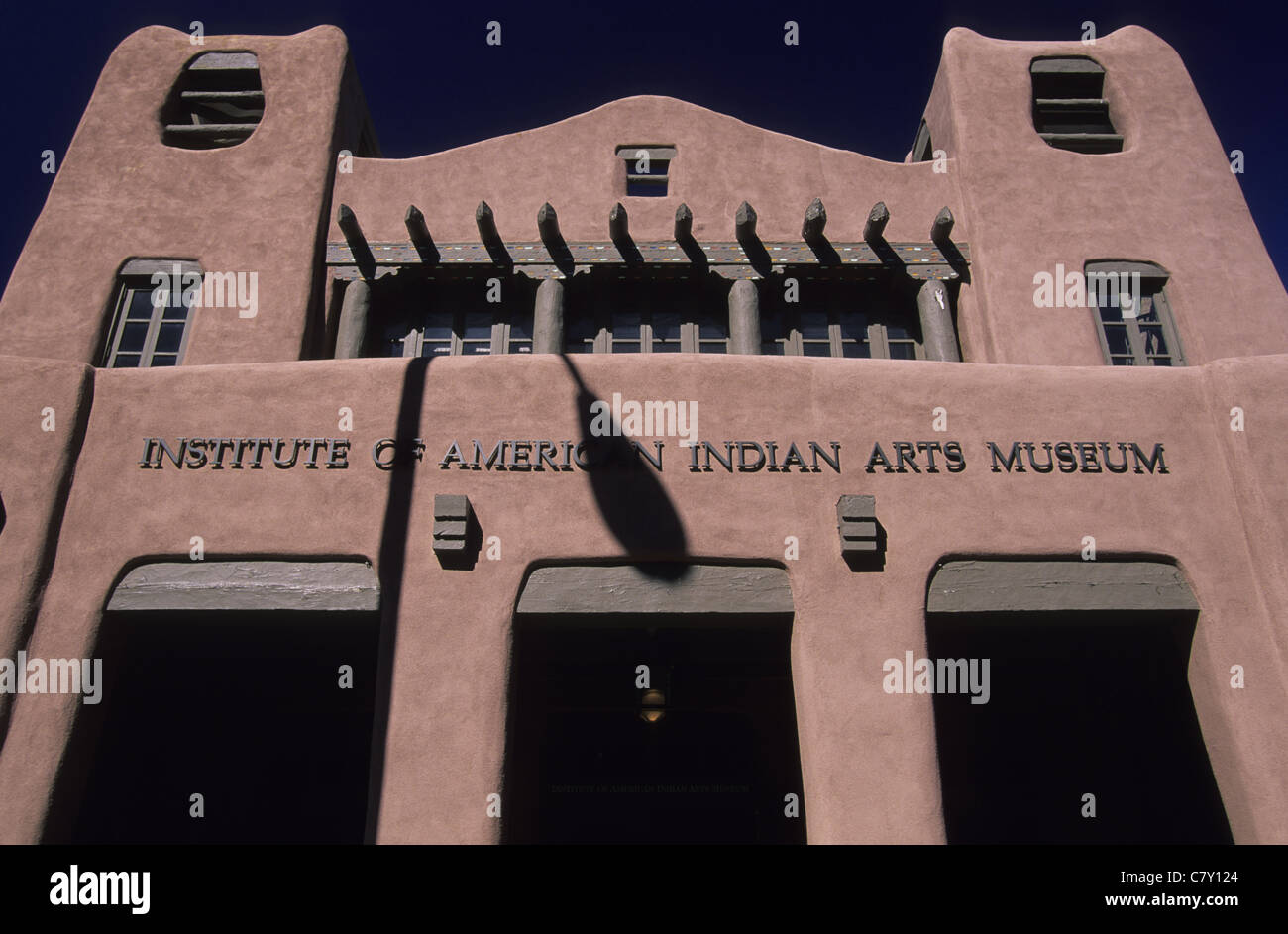 Usa, New Mexico, Santa Fe, Indian Arts Museum Stock Photo - Alamy