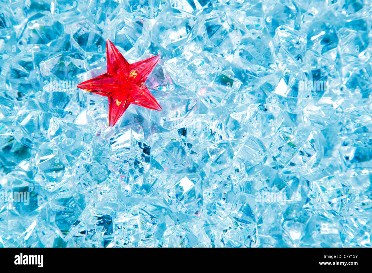 Christmas star ice crystal hi-res stock photography and images - Alamy