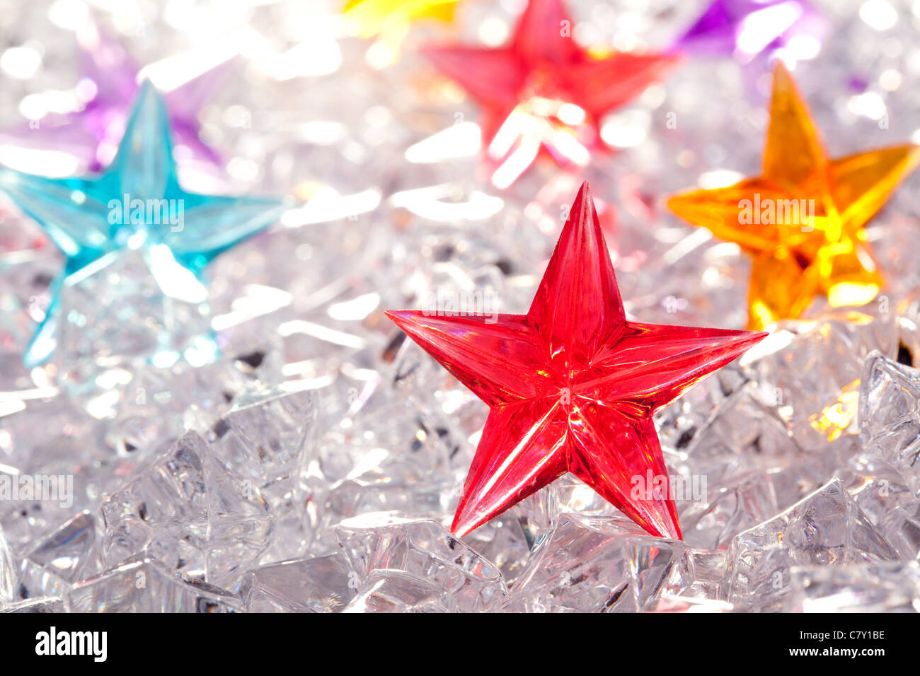 stars decoration for christmas Stock Photo - Alamy