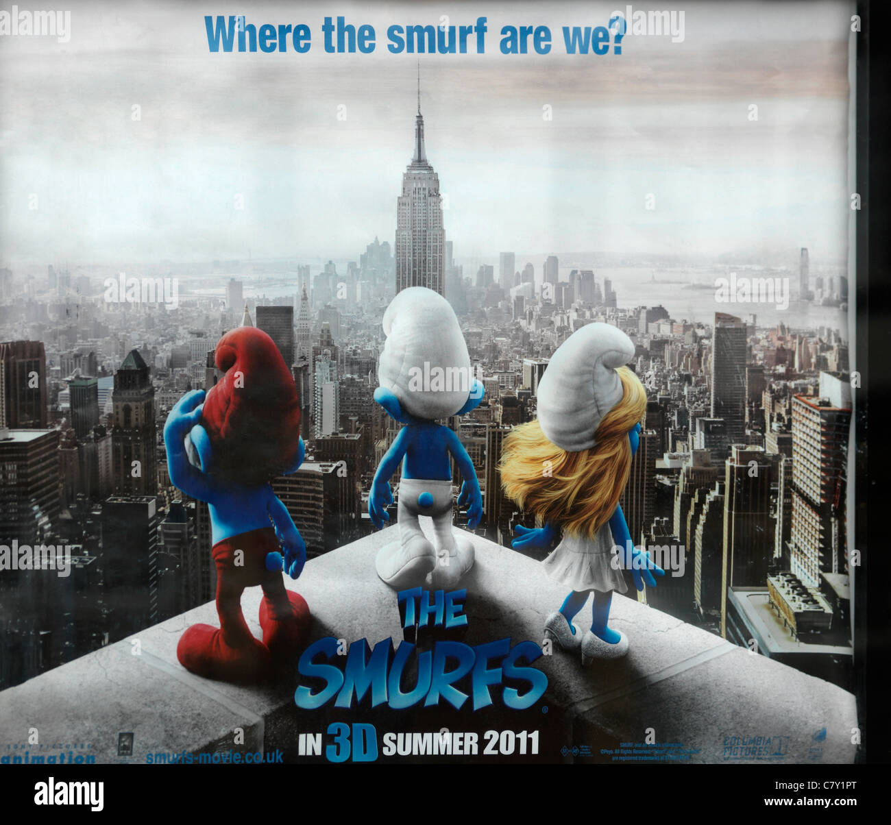 The Smurfs Movie Poster
