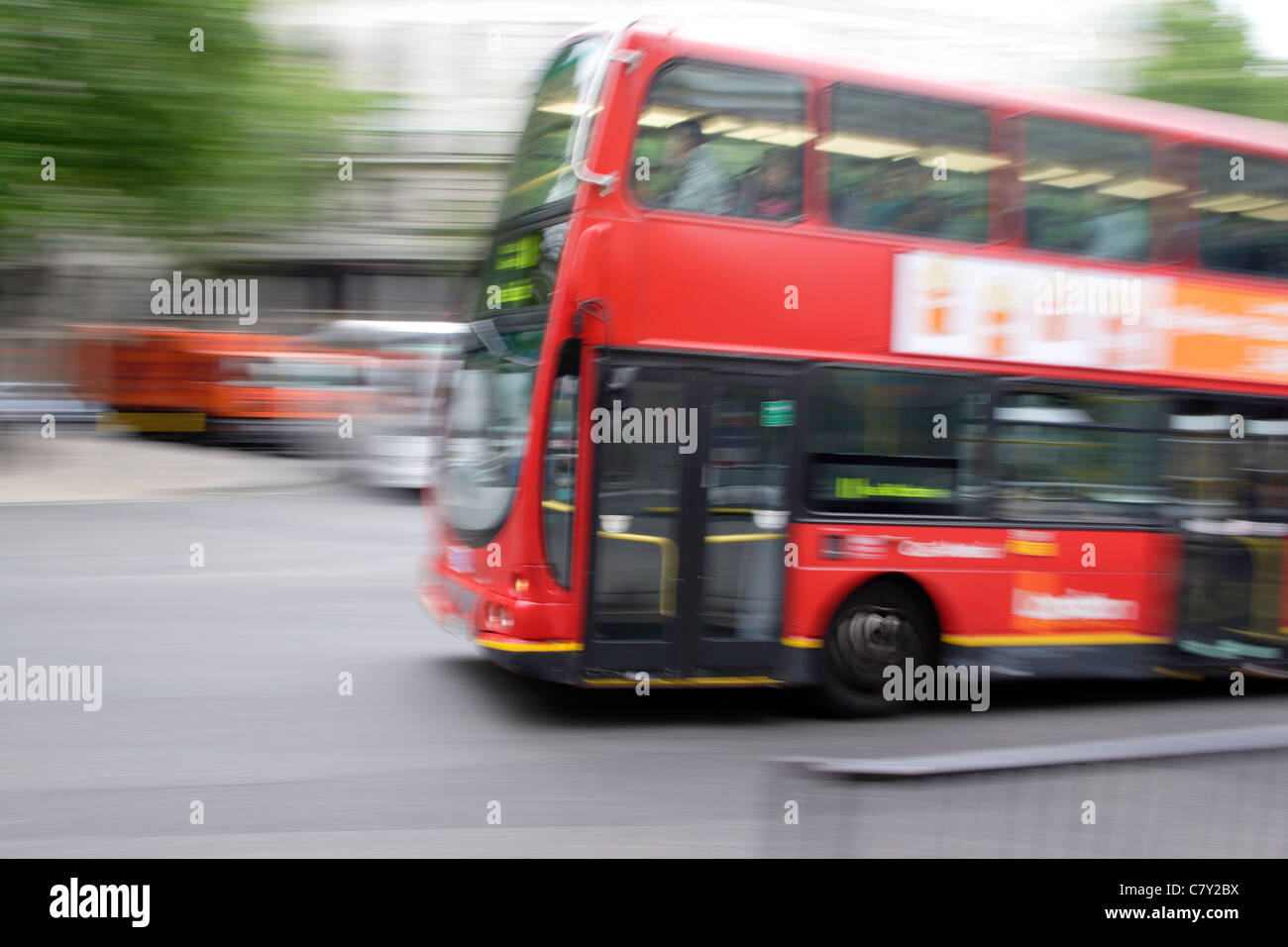Red London Bus, London, England, UK Stock Photo - Alamy