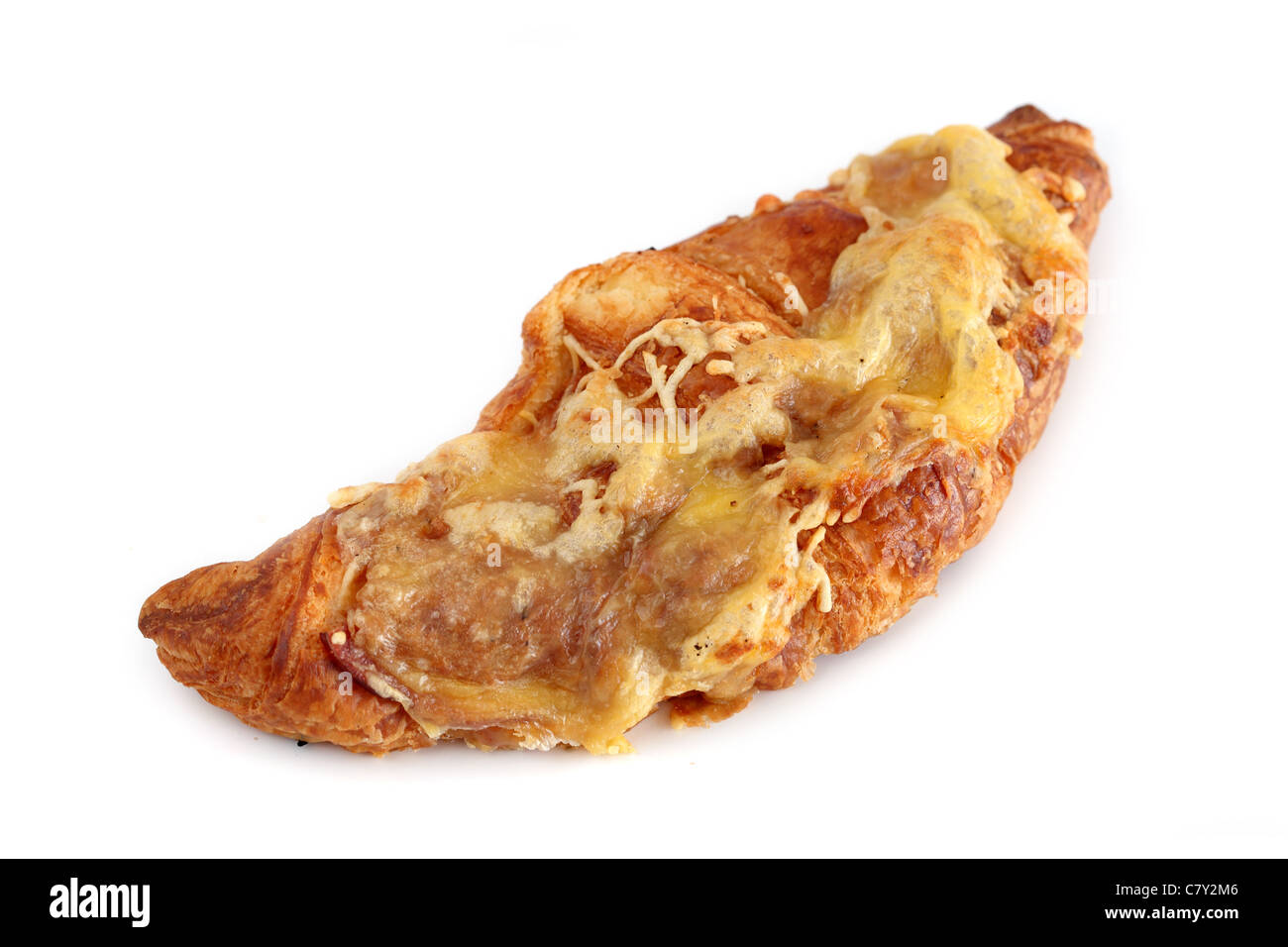 Croissant jambon fromage Ham Cheese Croissant Stock Photo - Alamy