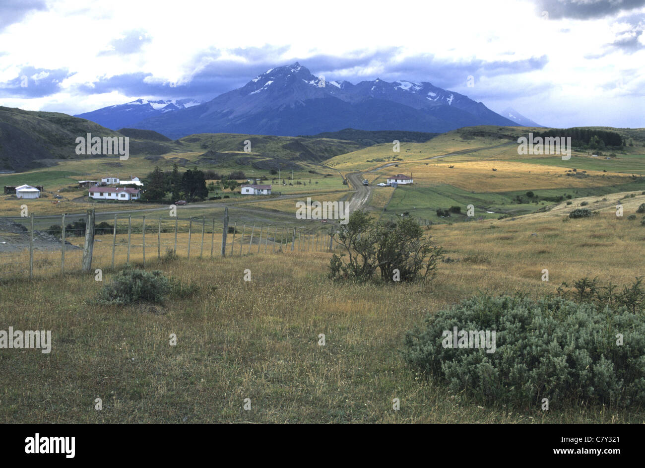Chile, Patagonia, Estancias - farm Stock Photo - Alamy