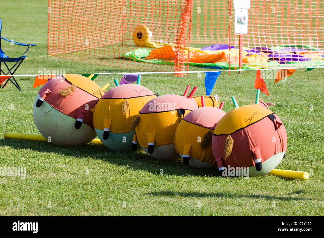 Space hopper child hi-res stock photography and images - Alamy