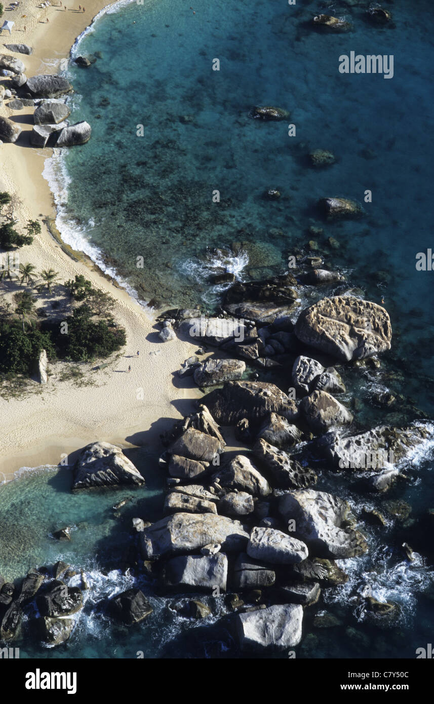 British Virgin Islands, Virgin Gorda, Spring Bay Stock Photo - Alamy