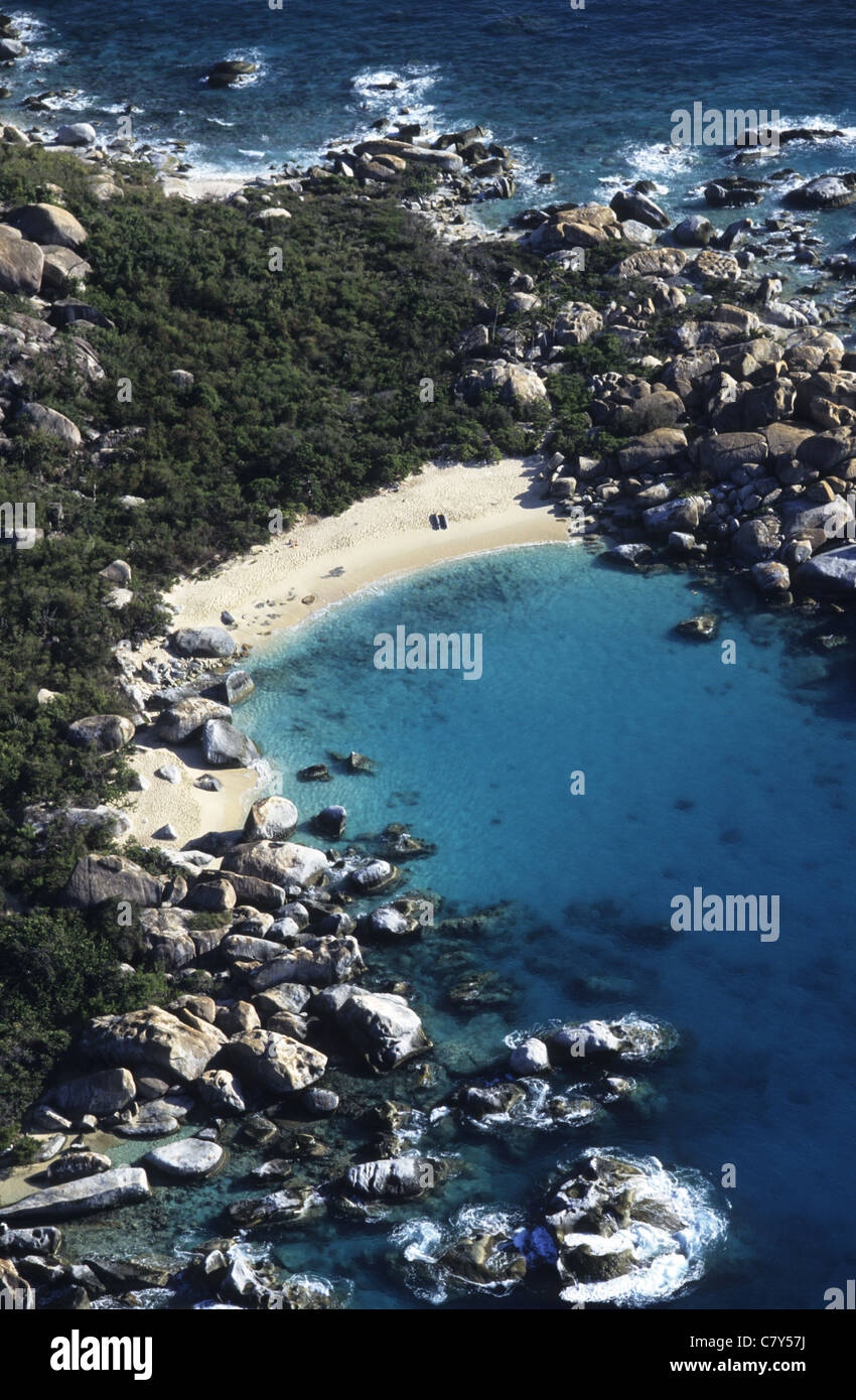 British Virgin Islands, Virgin gorda, Devil's Bay Stock Photo - Alamy
