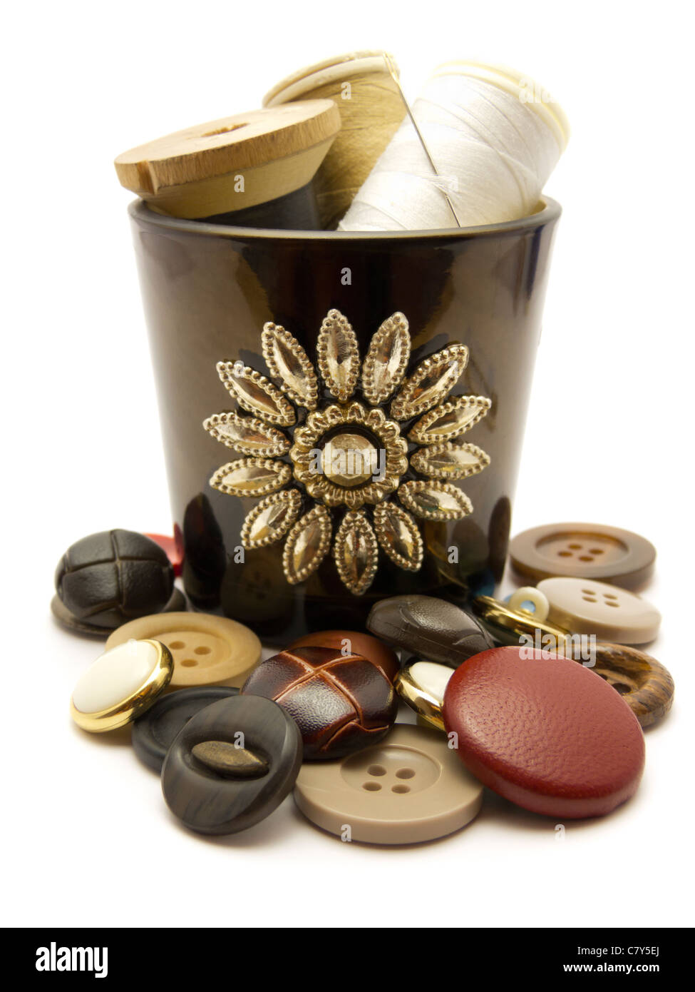 Vertical shot pot in Cut Out Stock Images & Pictures - Alamy