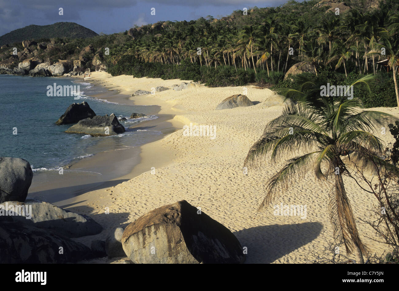 British Virgin Islands, Virgin Gorda, Trunk Bay Stock Photo - Alamy