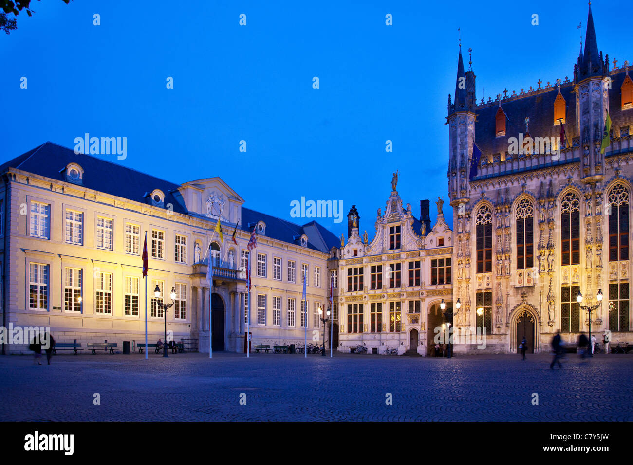 Gothic Town Hall, Renaissance Old Civil Registry & neo-Classical former ...