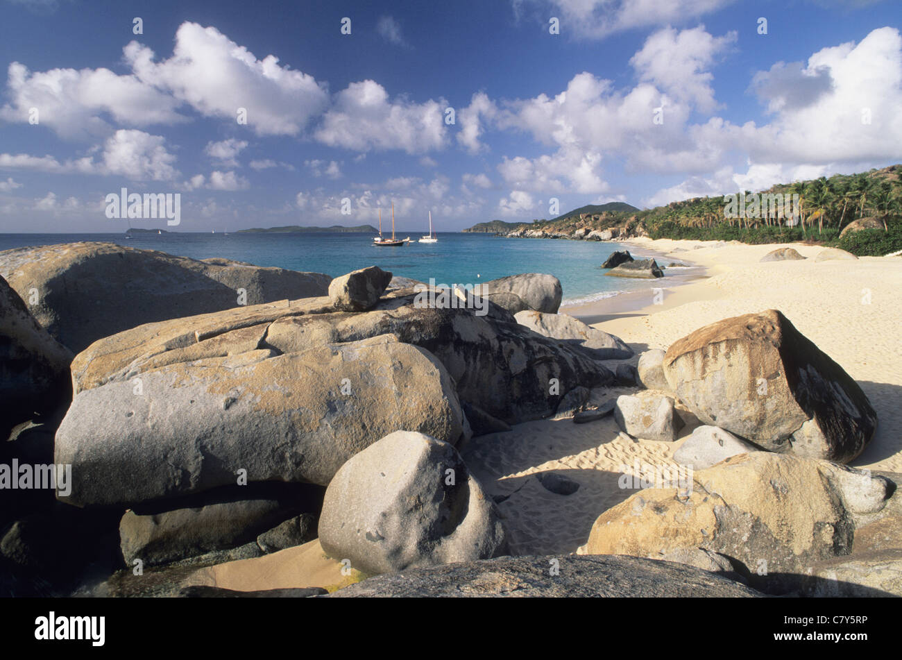 British Virgin Islands, Virgin Gorda, Trunk Bay Stock Photo - Alamy