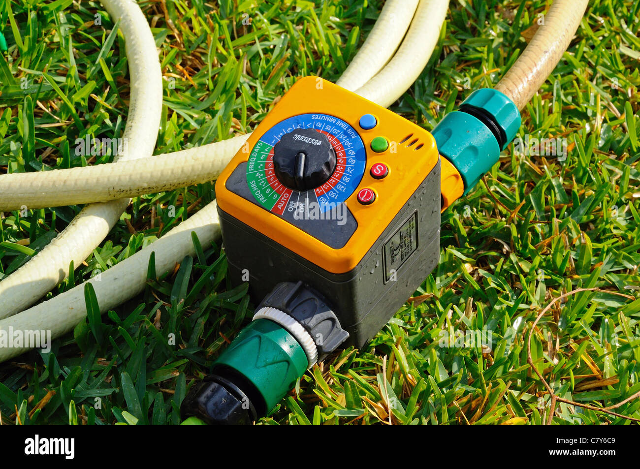 Irrigation with timers hi-res stock photography and images - Alamy