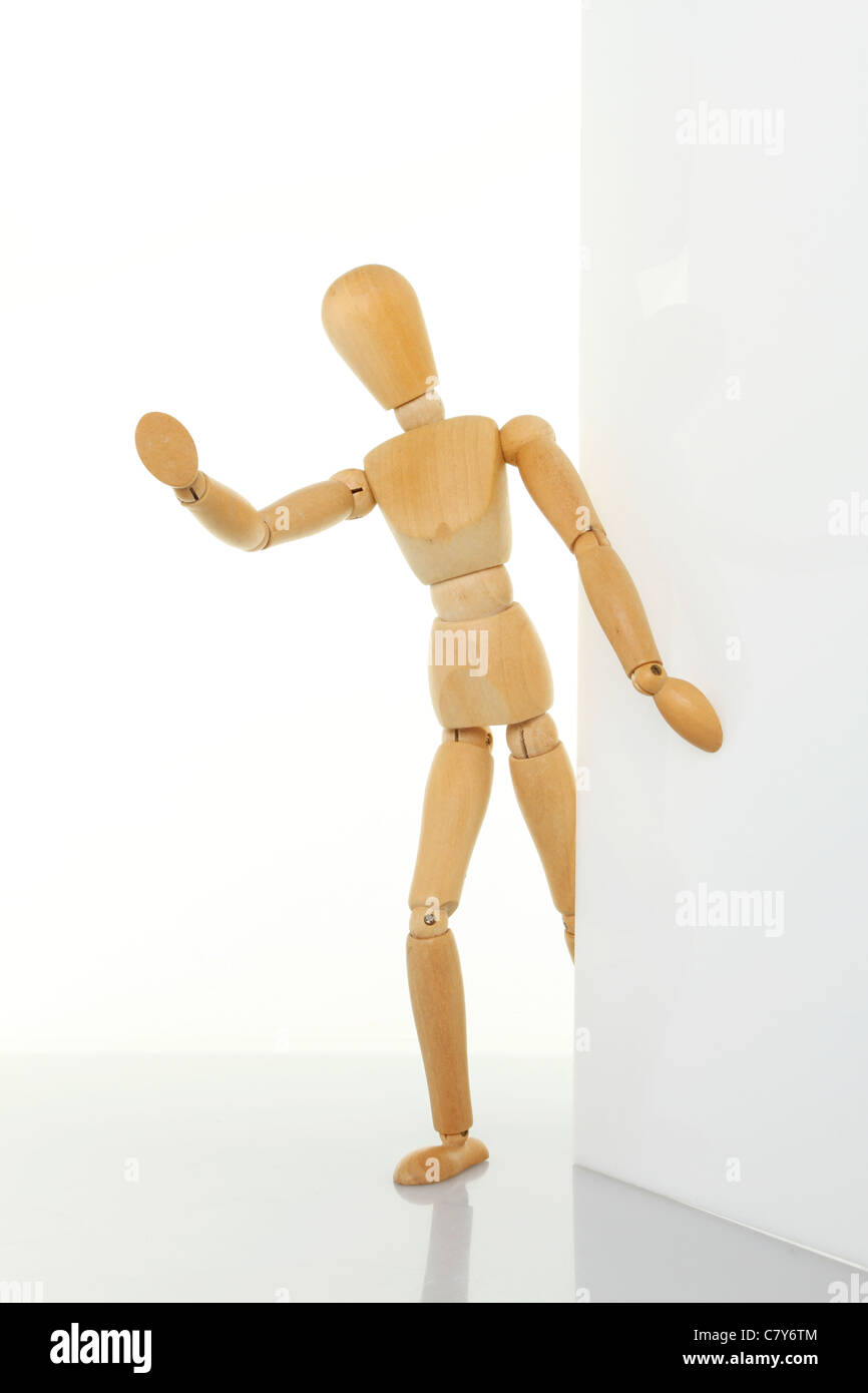 Wooden manikin hi-res stock photography and images - Alamy