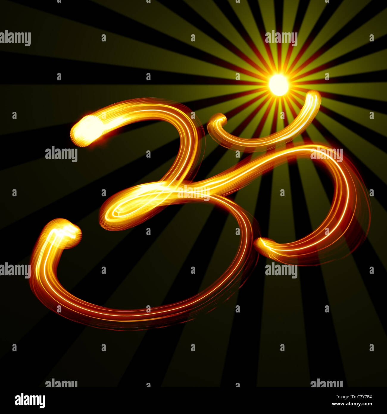 Om sanskrit symbol hi-res stock photography and images - Alamy