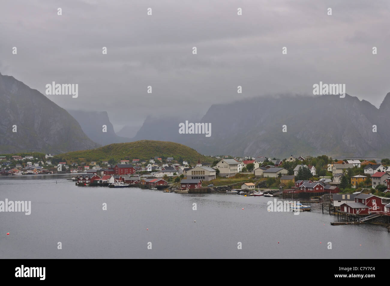 Reine - administrative center of Moskenes municipality, Norway Stock ...
