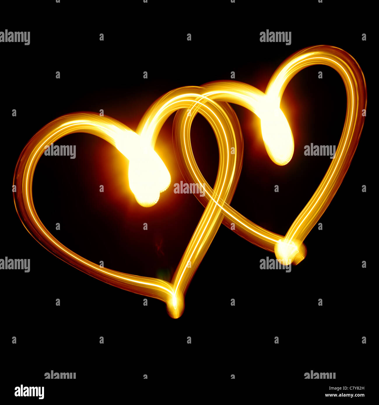 Two drawing hearts hi-res stock photography and images - Alamy