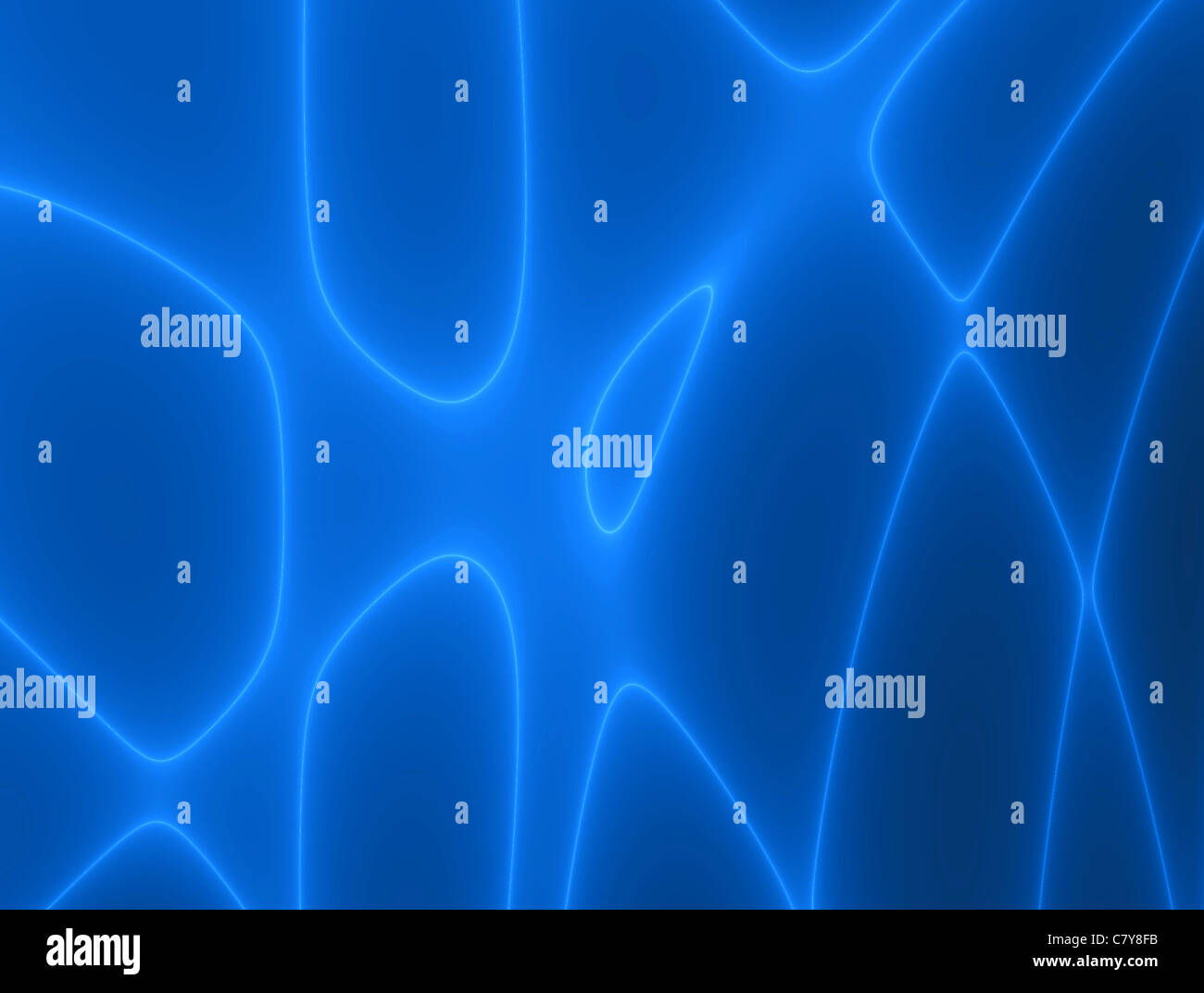 Blue light fractal design Stock Photo - Alamy
