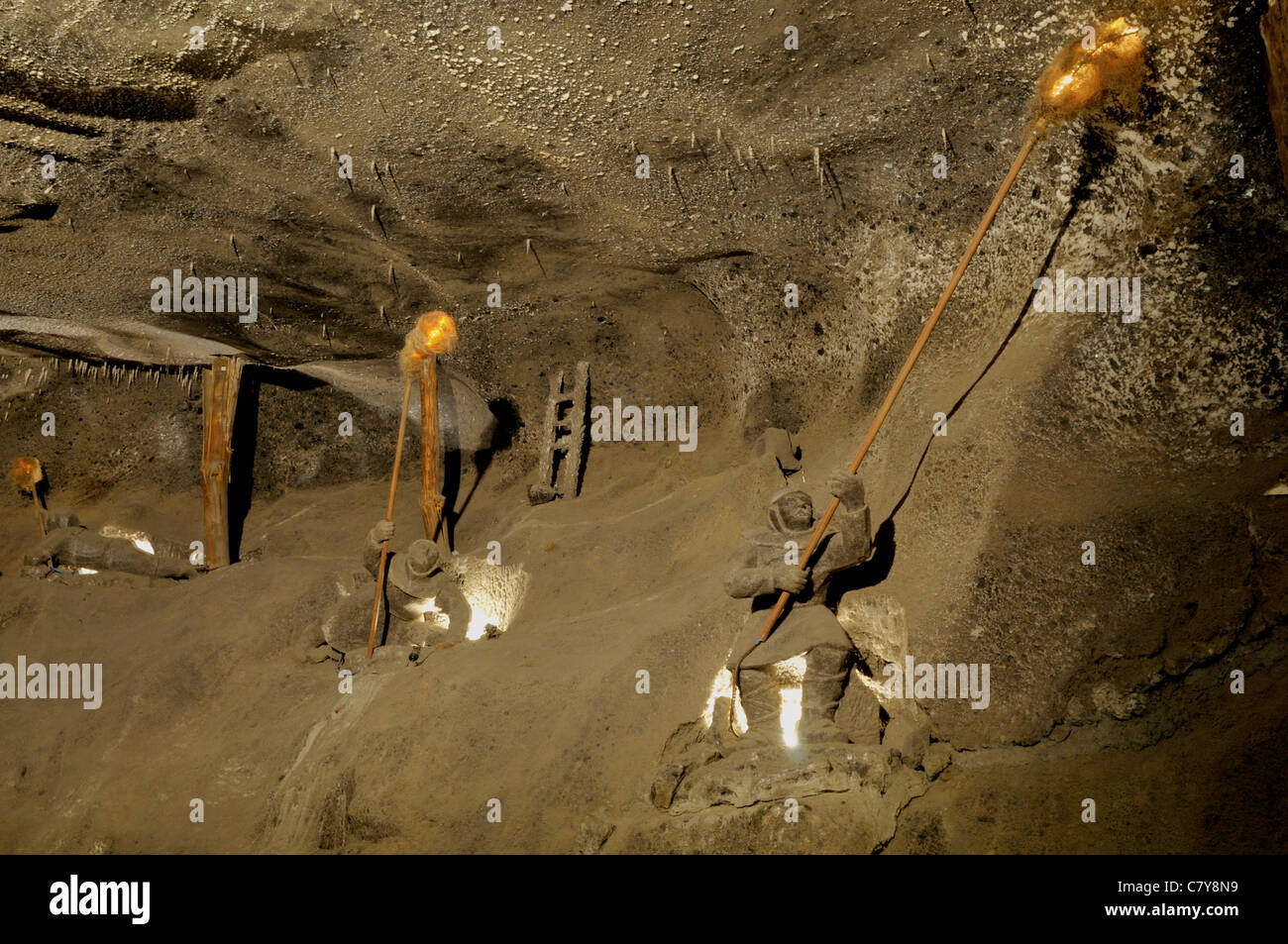 The Wieliczka Salt Mine historical underground tools and mining methods ...