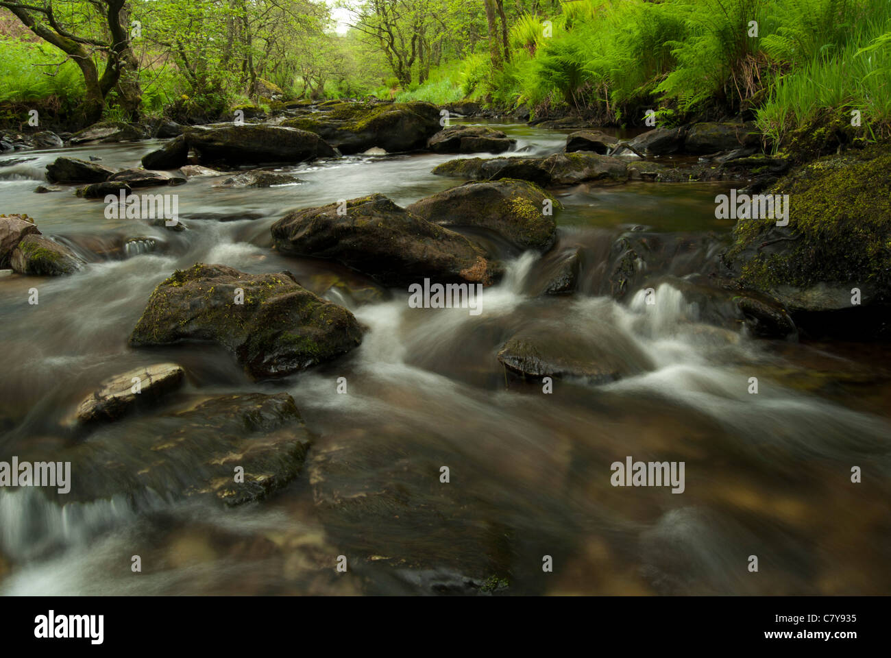Flowing water fast running river hi-res stock photography and images ...