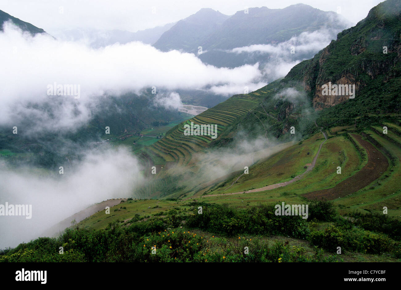 Peru, Urubamba Valley, countryside Stock Photo - Alamy