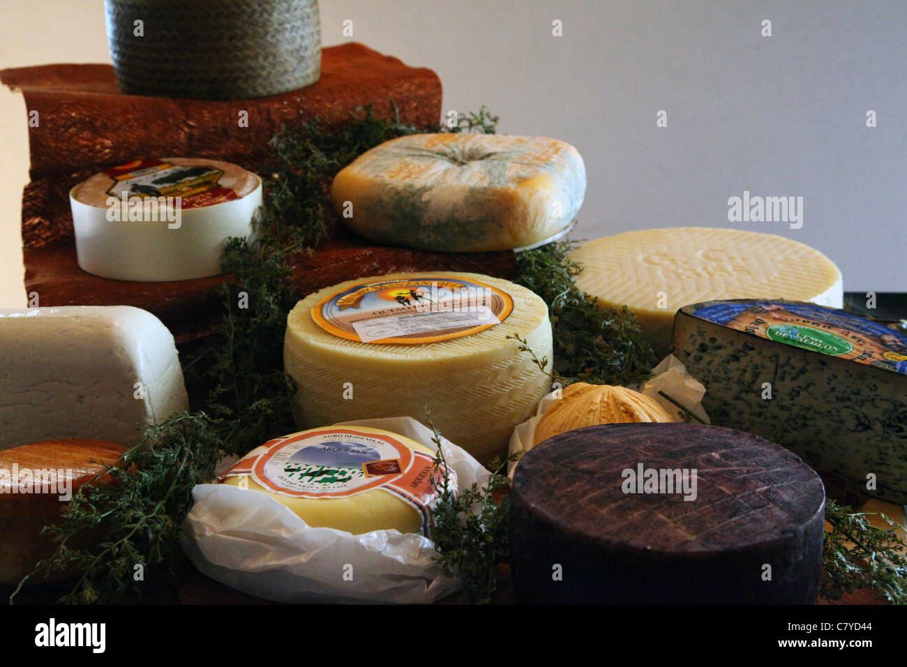 Spain cheeses hi-res stock photography and images - Alamy