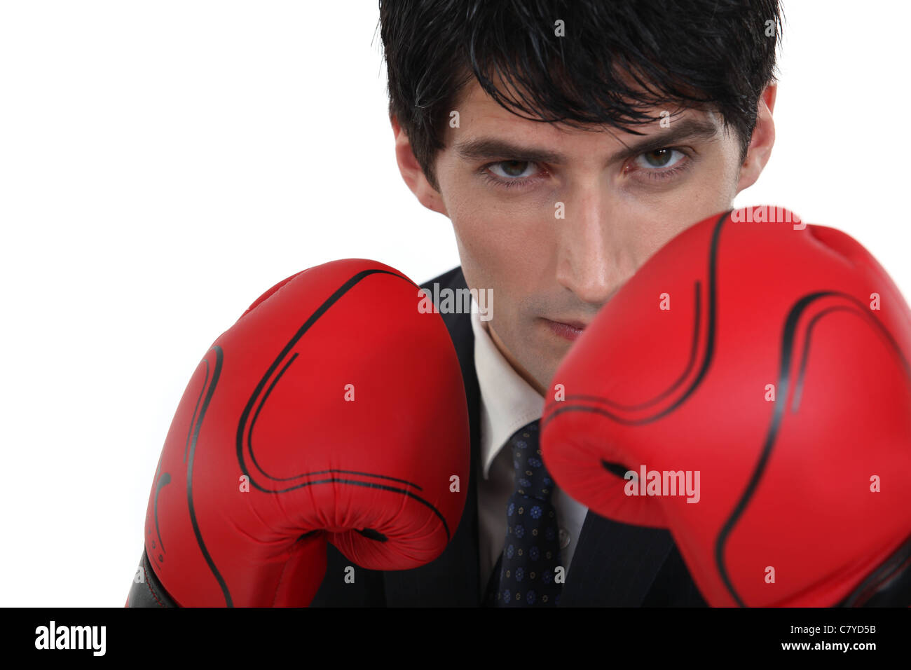High guard boxing hi-res stock photography and images - Alamy